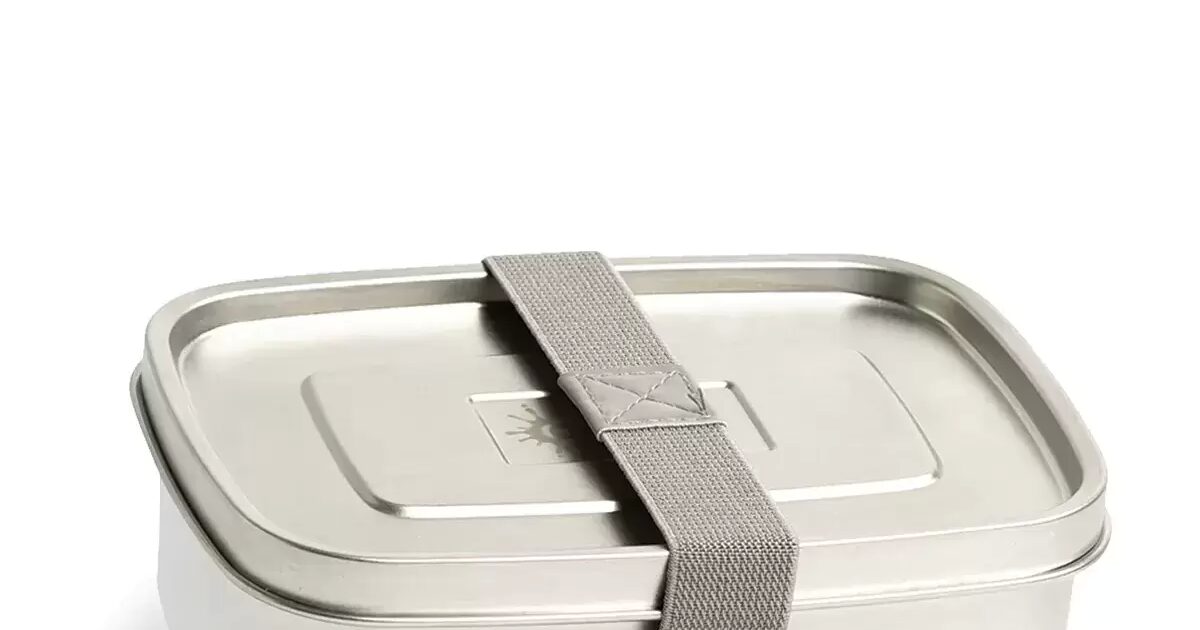 Cheeki Stainless Steel Essential Lunch Box 1… | Natural Health Store