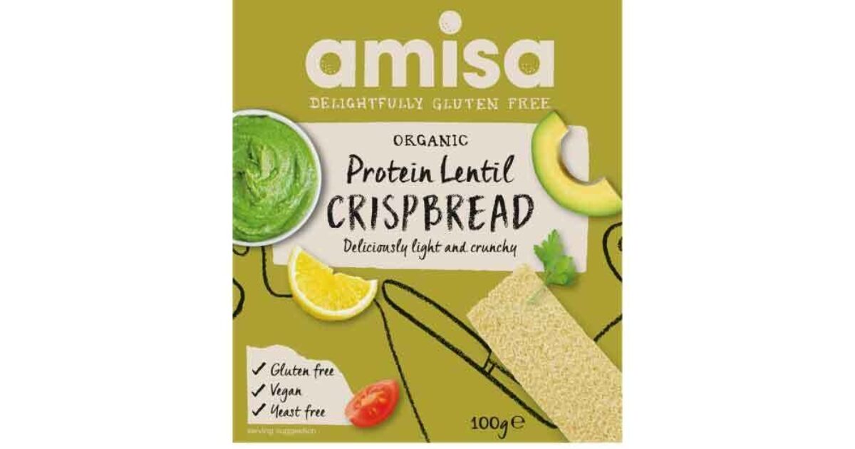 Amisa Organic Protein Lentil Crispbread | Buy… | Natural Health Store