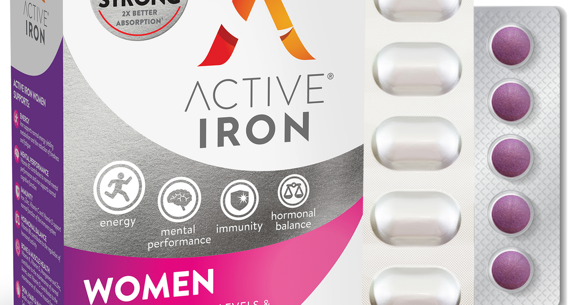 Active Iron for Women | Buy Online in Ireland | Natural Health Store