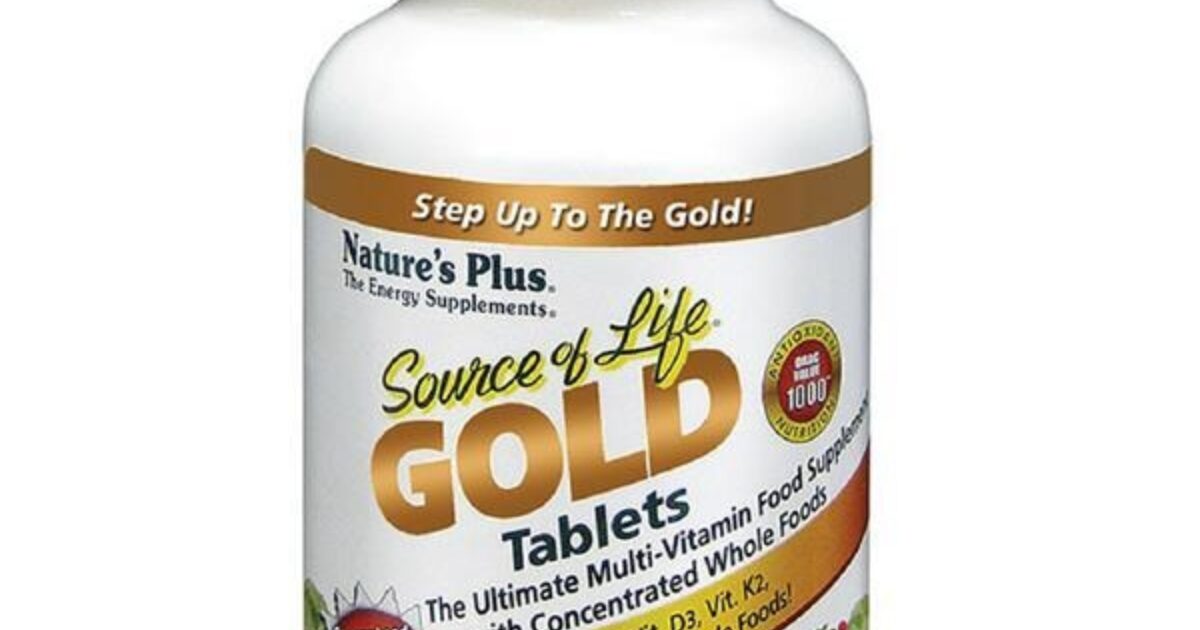 Nature's Plus Source Of Life Gold Tablets |… | Natural Health Store