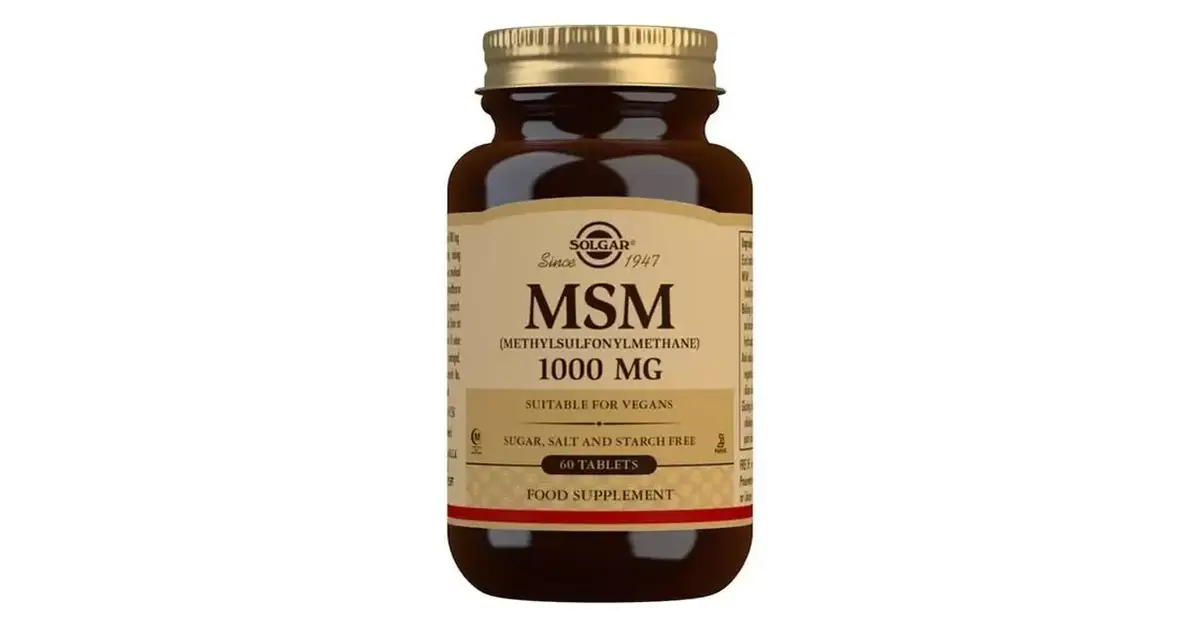 Solgar MSM 1000 MG | Buy Online in Ireland | Natural Health Store