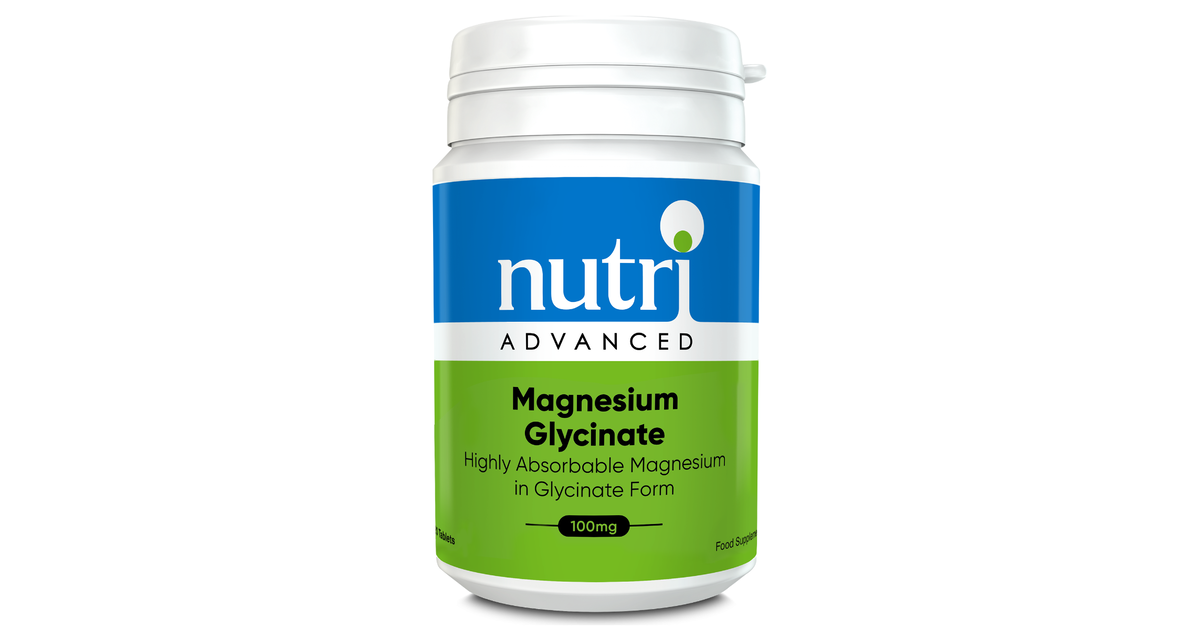 Nutri Advanced Magnesium Glycinate 100mg | Buy Online in Ireland ...