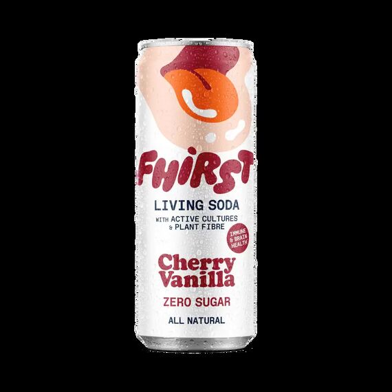 Fhirst Cherry & Vanilla Sugar Free Living Soda Drink | Buy Online in ...