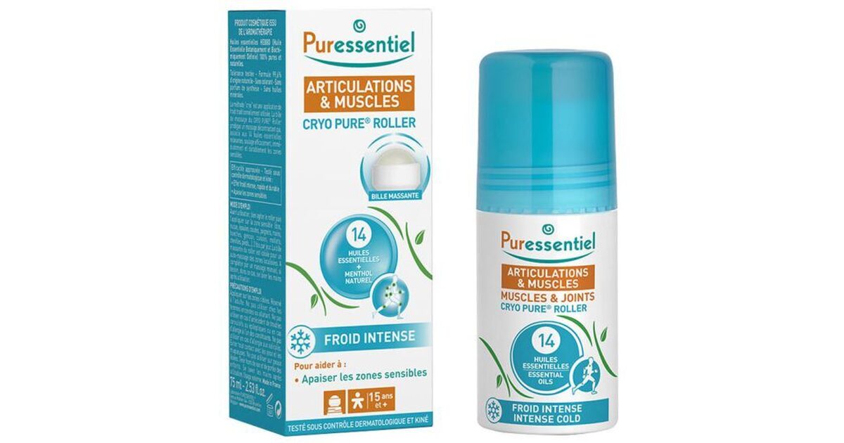 Puressentiel Cryo Pure Roll On for Joints & Muscles | Buy Online in ...