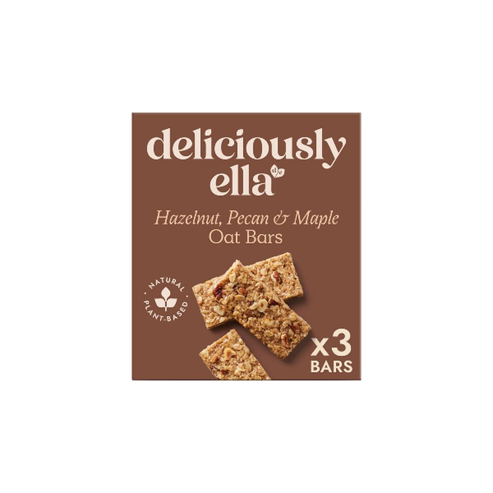 Deliciously Ella Hazelnut, Pecan & Maple Oat Bar 3 Pack | Buy Online in ...
