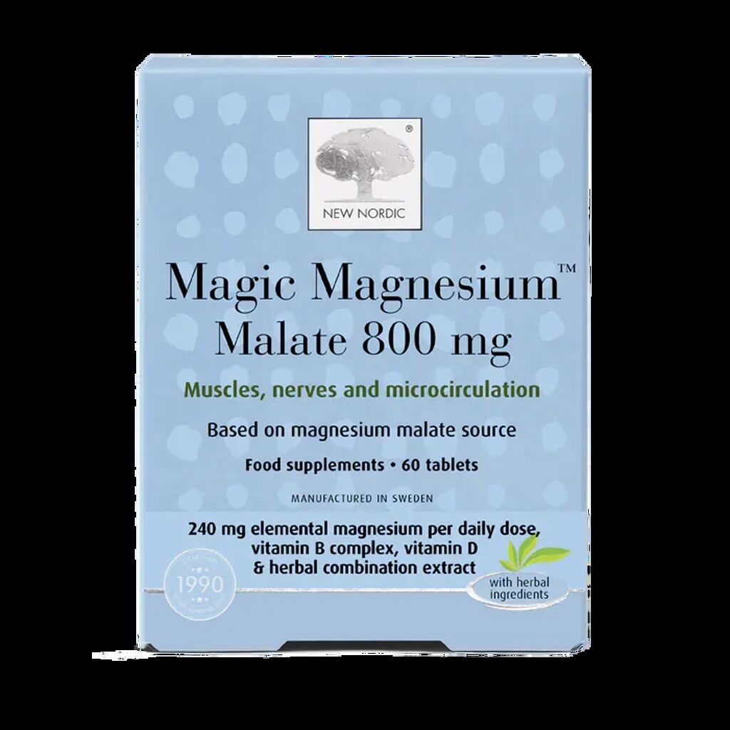 New Nordic Magic Magnesium Malate 800mg | Buy Online in Ireland ...