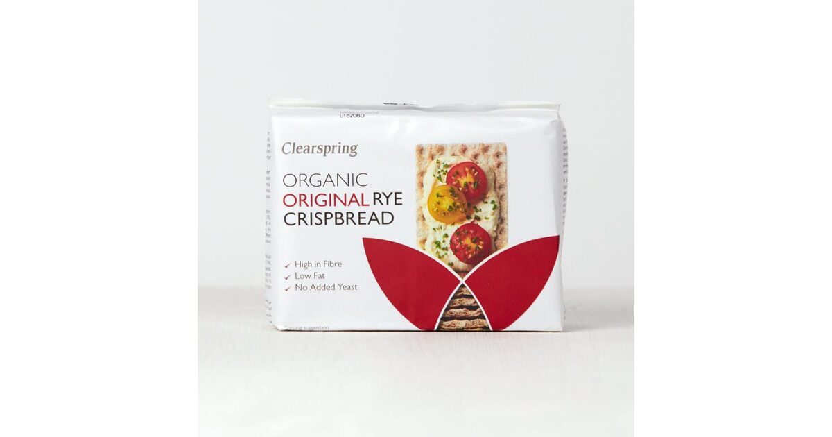 Clearspring Organic Original Rye Crispbread | Buy Online in Ireland ...