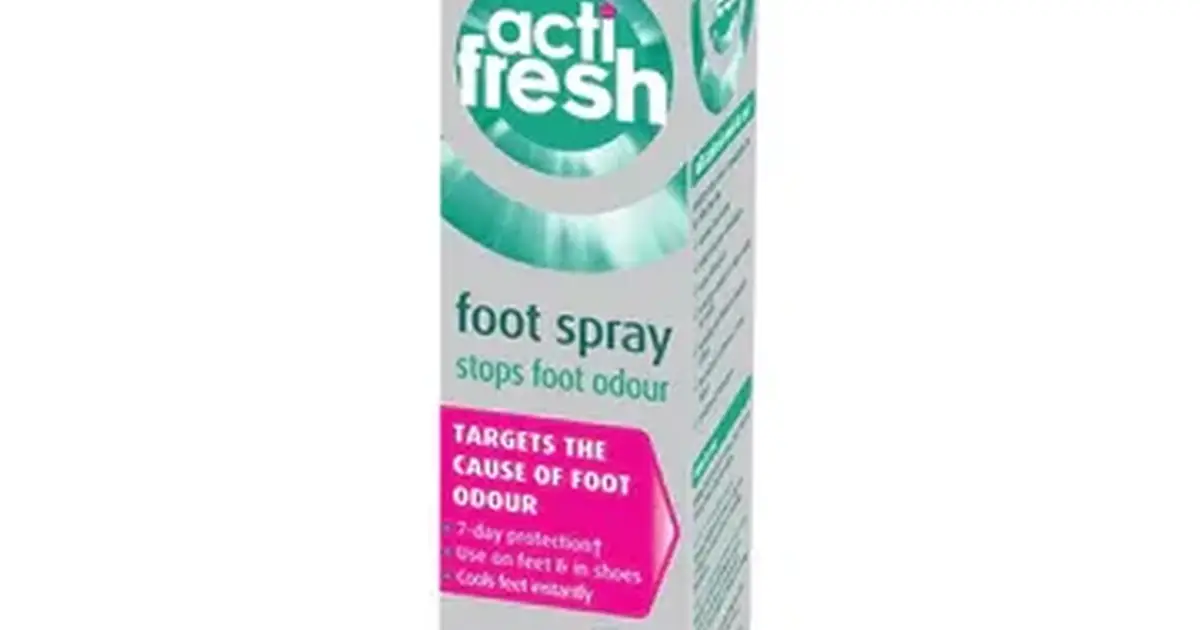 Actifresh Odour Control Foot Spray | Buy… | Natural Health Store