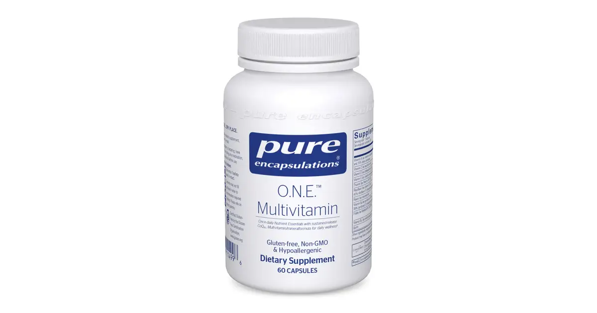 Pure Encapsulations O.N.E Multivitamin - No Iron | Buy Online in ...