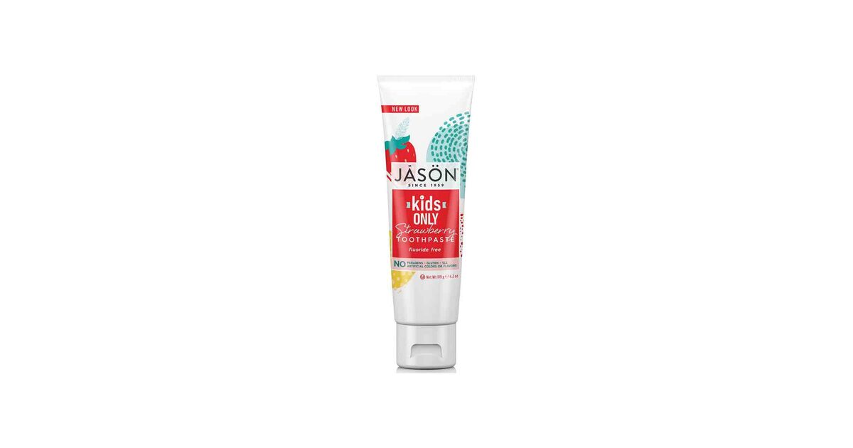 Jason Kids Strawberry Toothpaste | Buy Online in Ireland | Natural ...