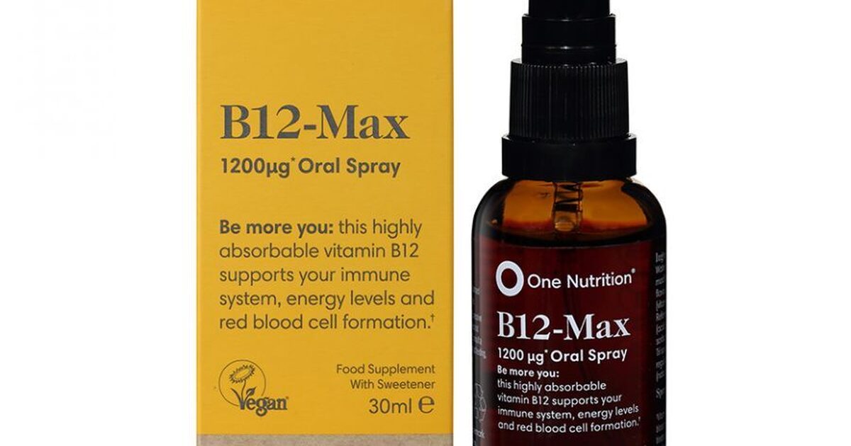 One Nutrition B12 Max 1200mg Oral Spray | Buy… | Natural Health Store
