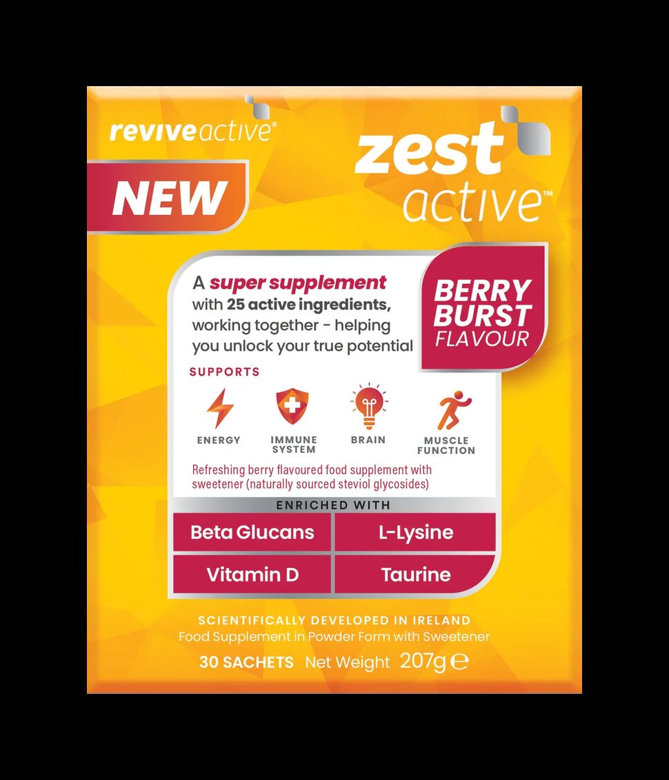 Revive Active Zest Active Berry Burst | Buy Online in Ireland | Natural ...