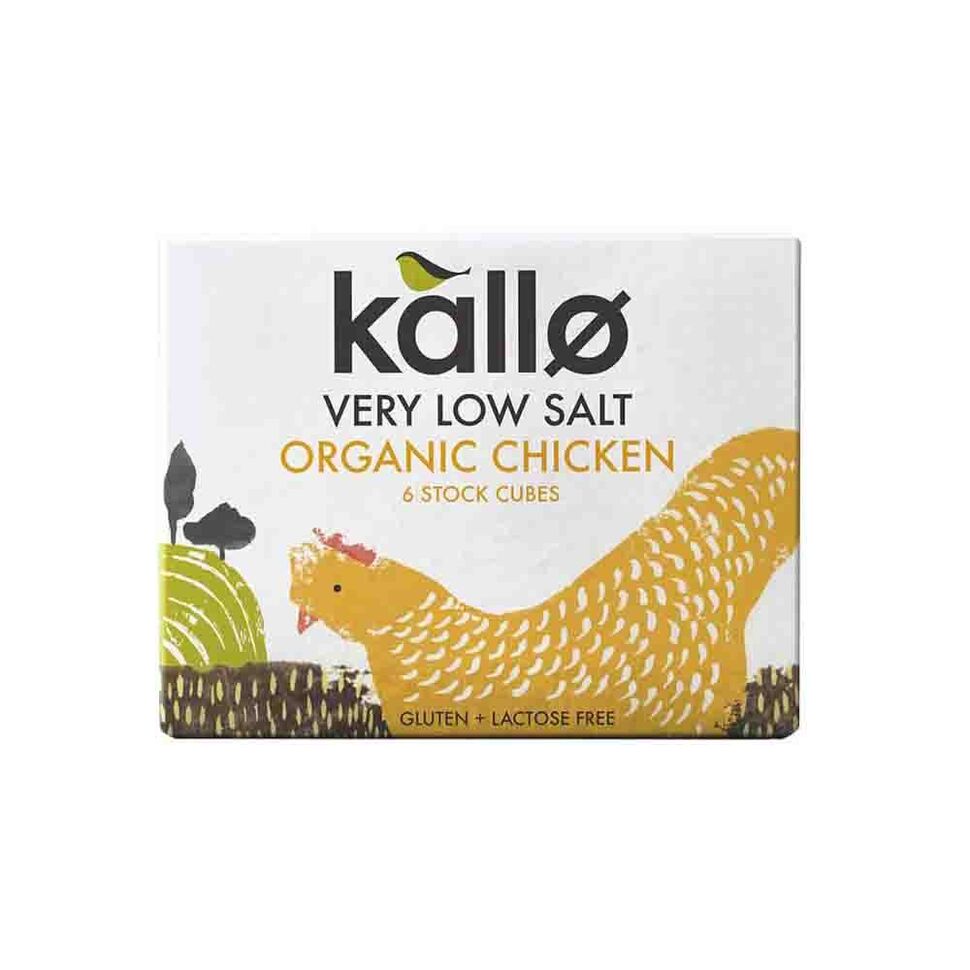 Kallo Low Salt Chicken Stock Cube | Buy Online in Ireland | Natural ...