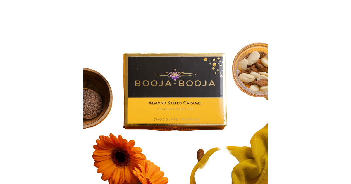 Booja Booja Almond Salted Caramel Vegan Truffles | Buy Online in ...