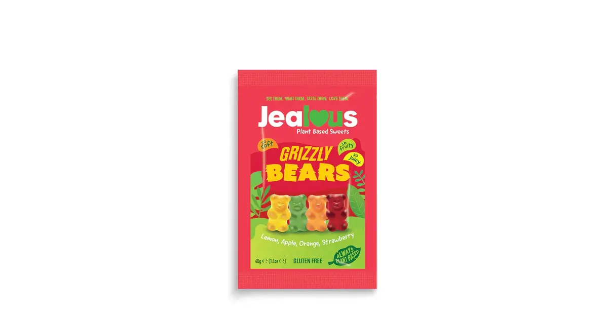 Jealous Sweets Grizzly Bears | Buy Online in Ireland | Natural Health Store