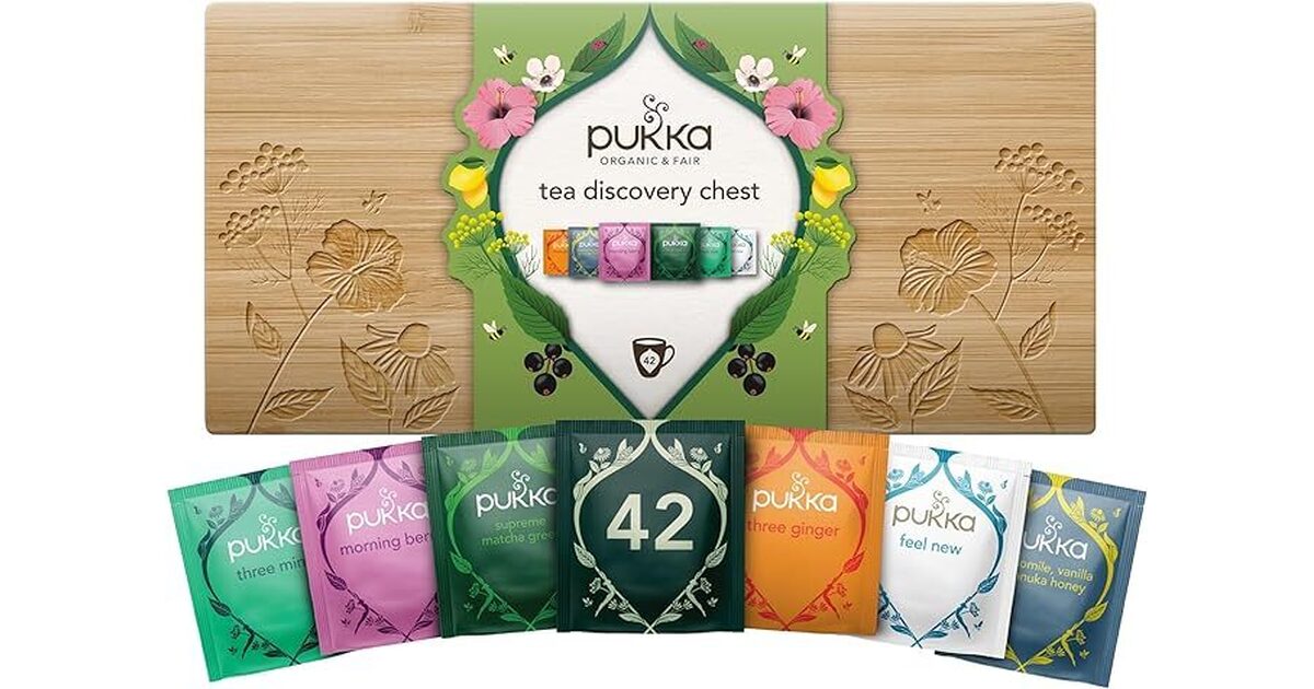 Pukka Tea Discovery Chest | Buy Online in Ireland | Natural Health Store