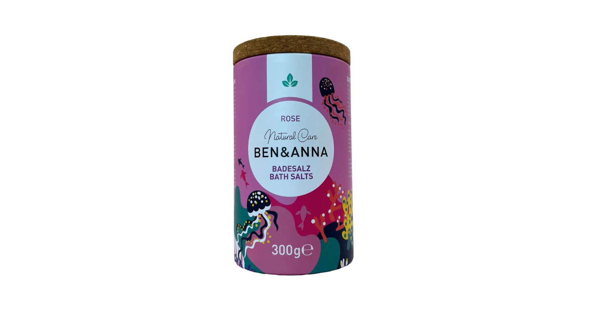 Ben & Anna Bath Salt - Rose | Buy Online in Ireland | Natural Health Store