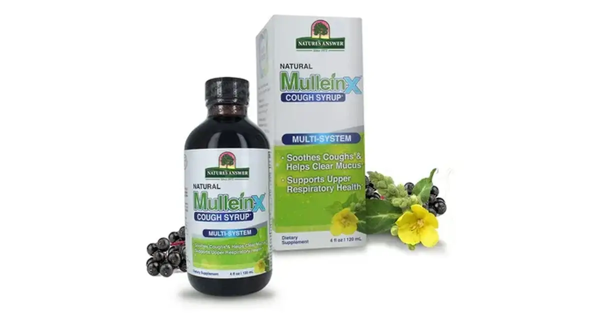 Nature's Answer Mullein-X Cough Syrup | Buy Online in Ireland | Natural ...