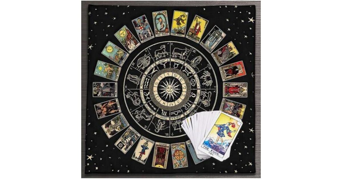 Tarot Cloth Traditional Tarot & Astrology | Buy Online in Ireland ...