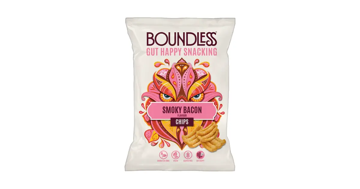 Boundless Smoky Bacon Chips | Buy Online in Ireland | Natural Health Store