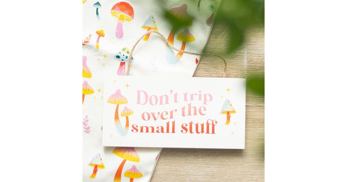 Wall Hanging Dont Trip Over the Small Stuff | Buy Online in Ireland ...