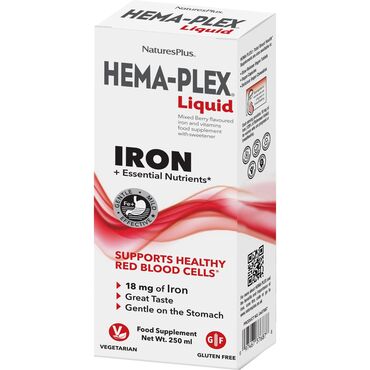 Nature's Plus Hema-Plex Liquid Iron | Buy Online in Ireland | Natural ...