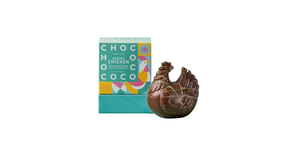 Chococo Oat M!lk Chocolate Spring Chicken Easter Egg | Buy Online in ...
