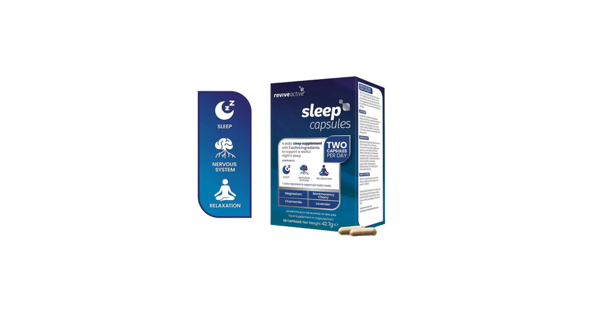 Revive Active Sleep Capsules | Buy Online in Ireland | Natural Health Store