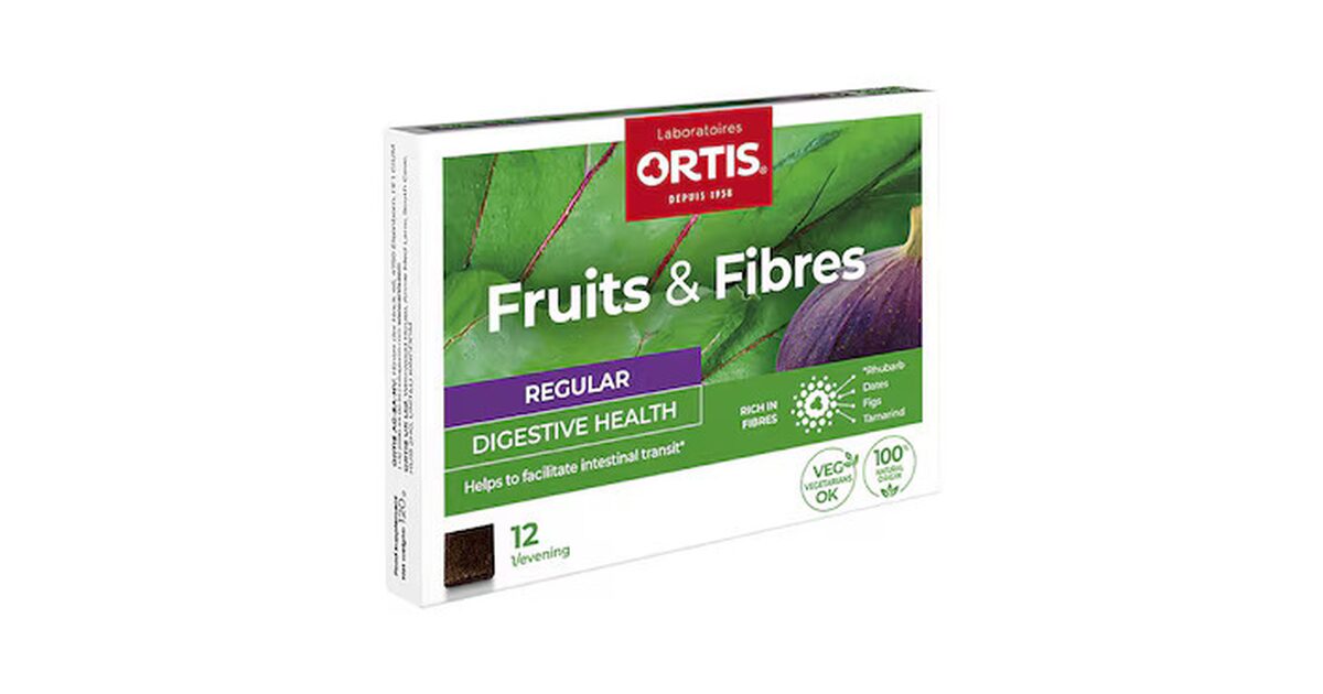 Ortis Fruits & Fibres Chewable Cubes | Buy Online in Ireland | Natural ...