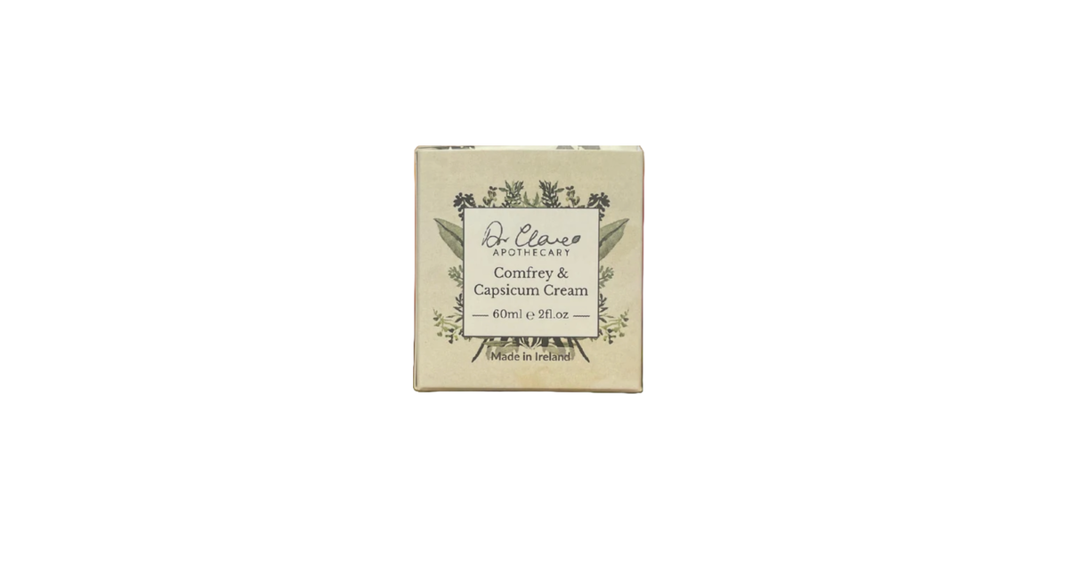 Dr Clare Comfrey & Capsicum Cream | Buy Online in Ireland | Natural ...