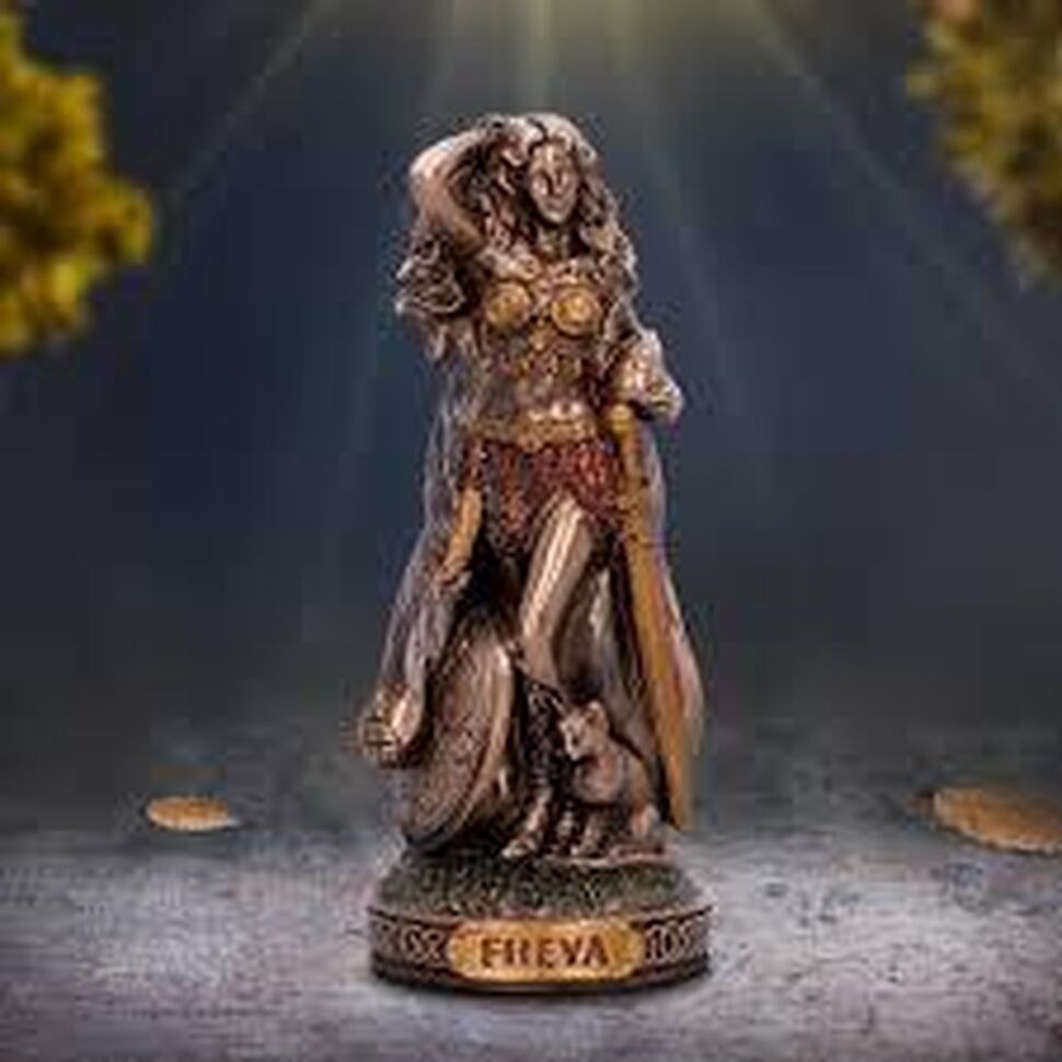Figurine Bronzed Mini Goddess Freya | Buy Online in Ireland | Natural ...