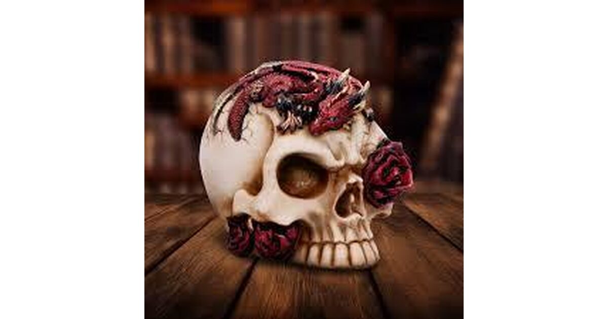 Skull Rose Flame | Buy Online in Ireland | Natural Health Store