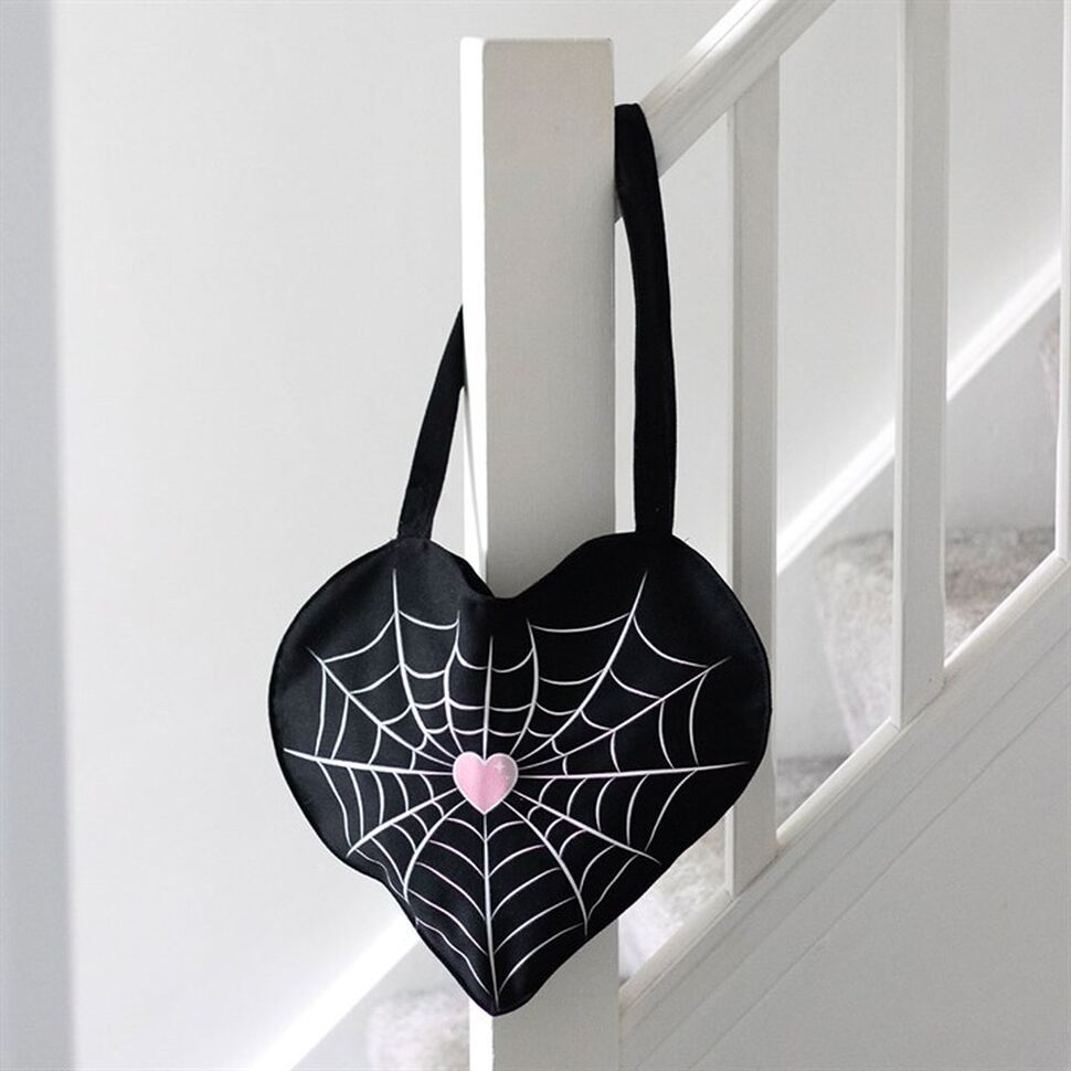 Tote Bag Spider Web Heart | Buy Online in Ireland | Natural Health Store