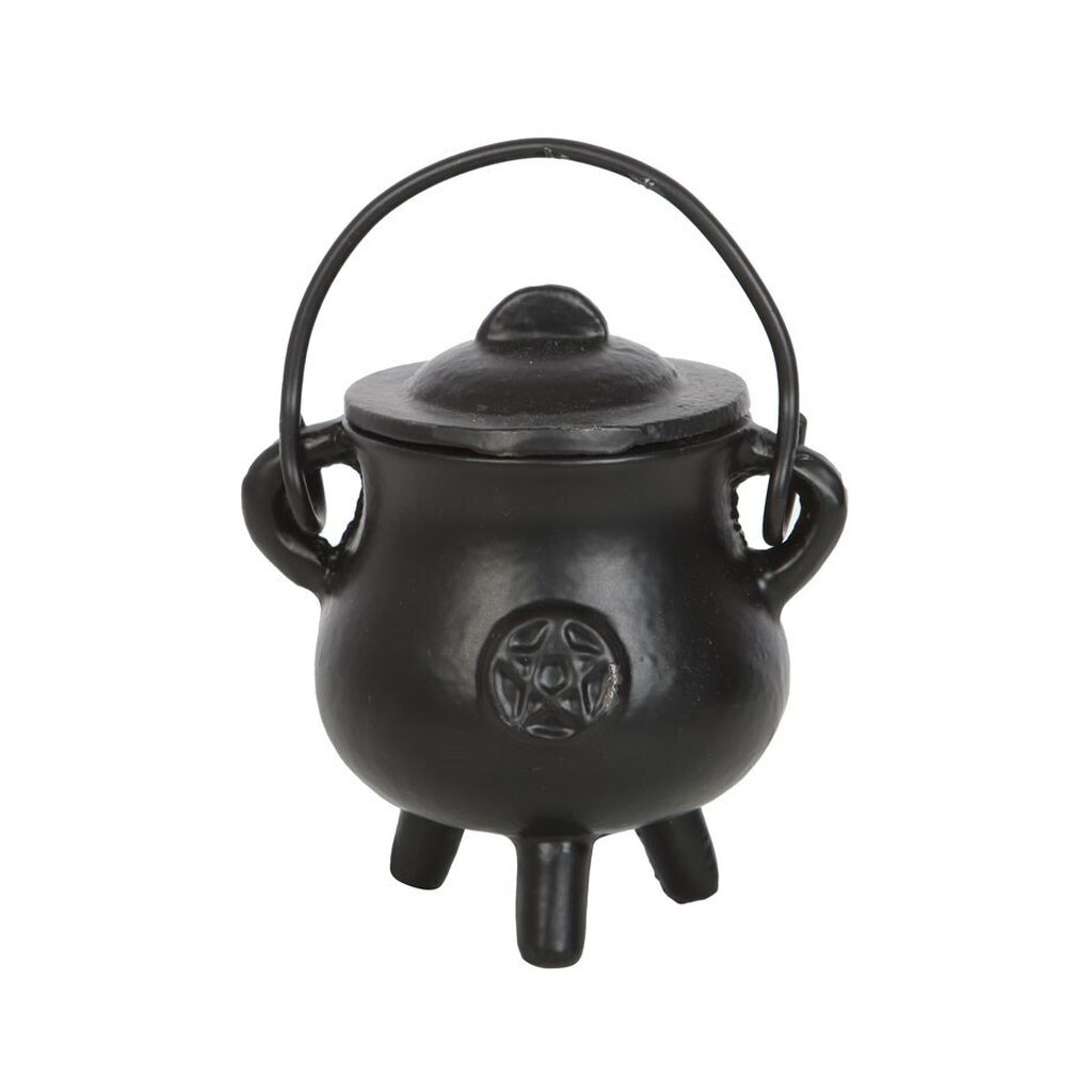 Cast Iron Cauldron With Pentagram | Buy Online in Ireland | Natural ...