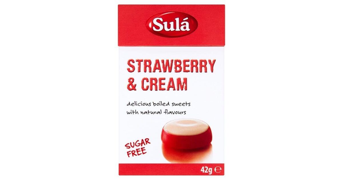Sula Sugar Free Strawberry & Cream | Buy Online in Ireland | Natural ...