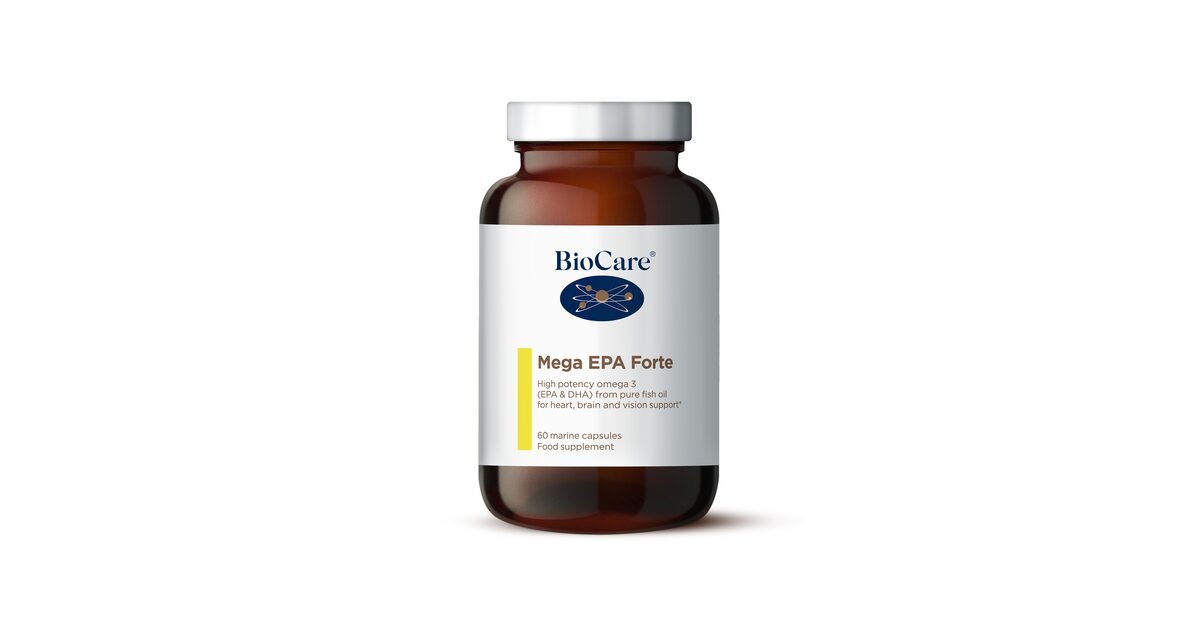 BioCare Mega EPA Forte (Omega 3 Fish Oils) | Buy Online in Ireland ...