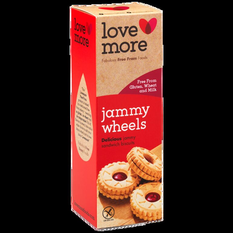 Lovemore Gluten Free Jammy Wheels | Buy Online in Ireland | Natural ...