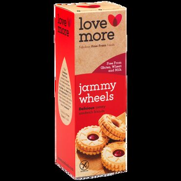 Lovemore Gluten Free Jammy Wheels | Buy Online in Ireland | Natural ...