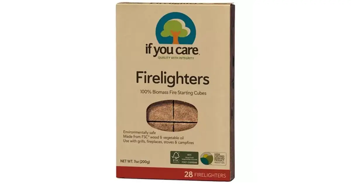 If You Care Biomass Firelighters | Buy Online in Ireland | Natural Health Store